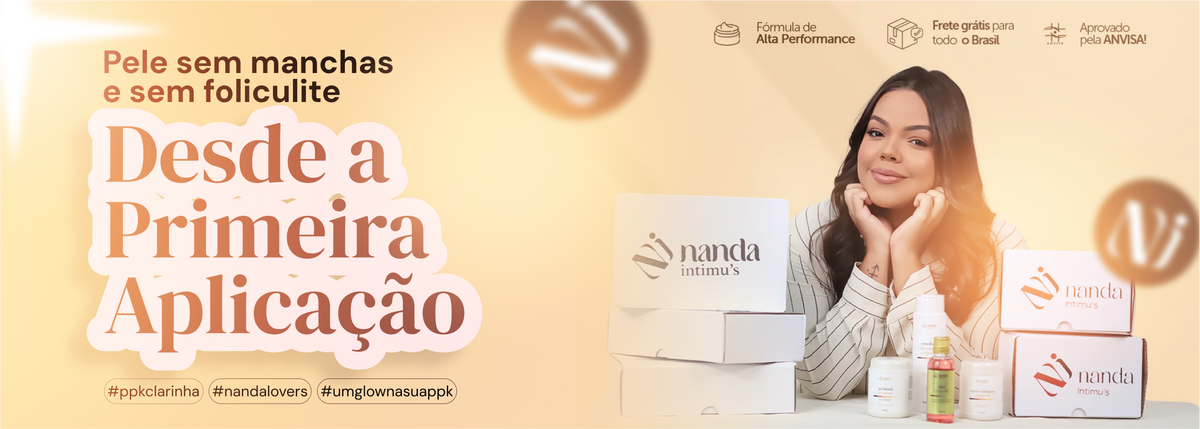 Nanda Intimus - Clareamento Íntimo e Cuidados com a Pele